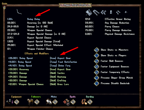 Player Stats - Fiend's Outlands Wiki